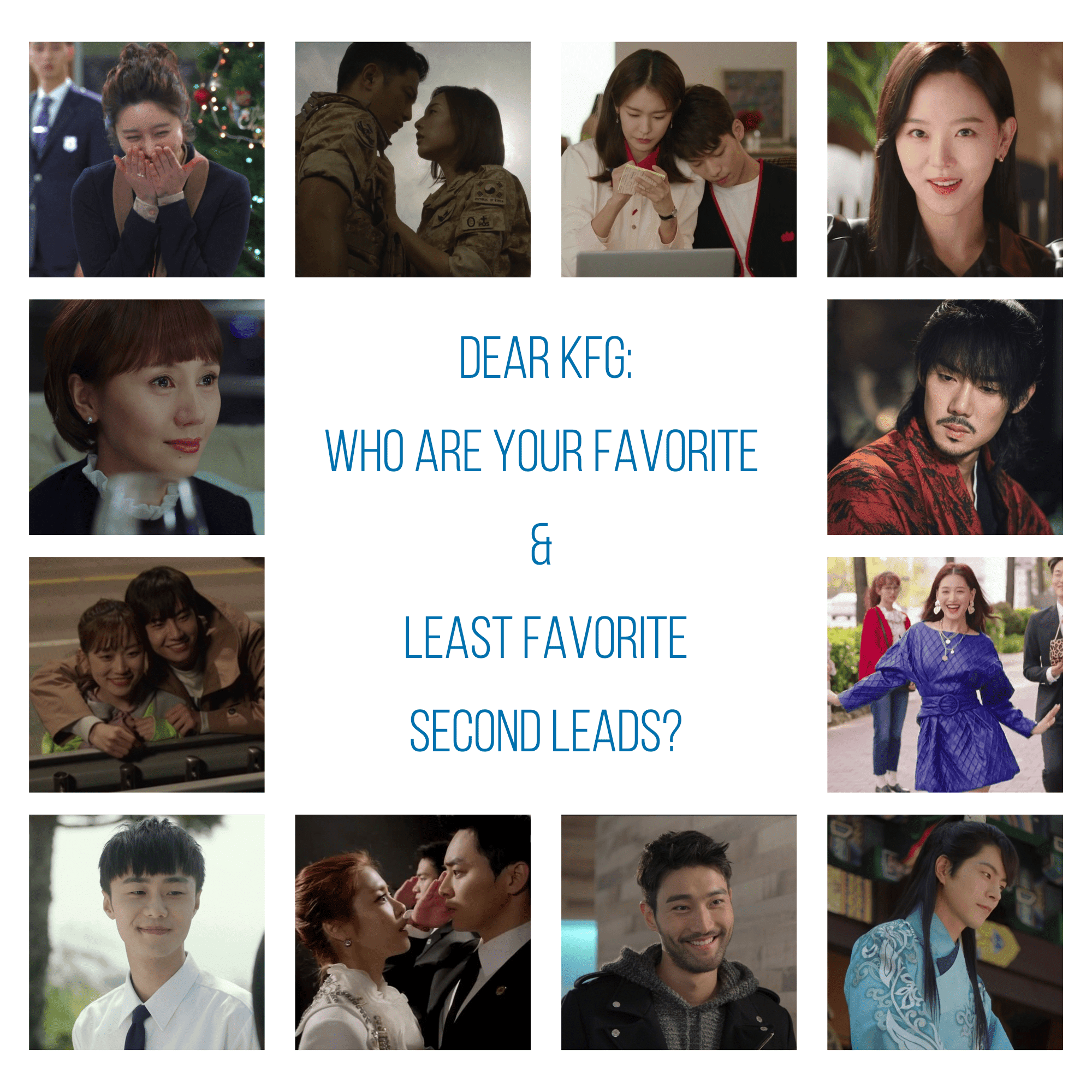 Dear kfangurl: Can you talk about your favorite & least favorite second ...
