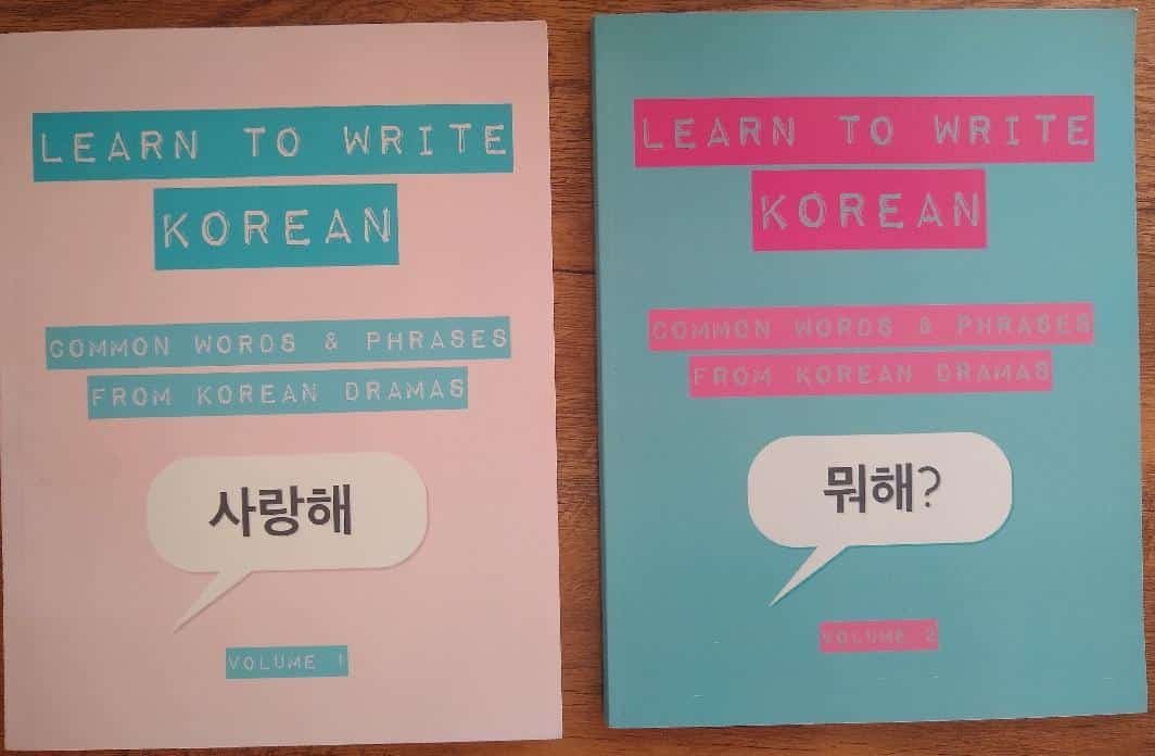 Language Books Review: Learn to write Korean - The Fangirl Verdict